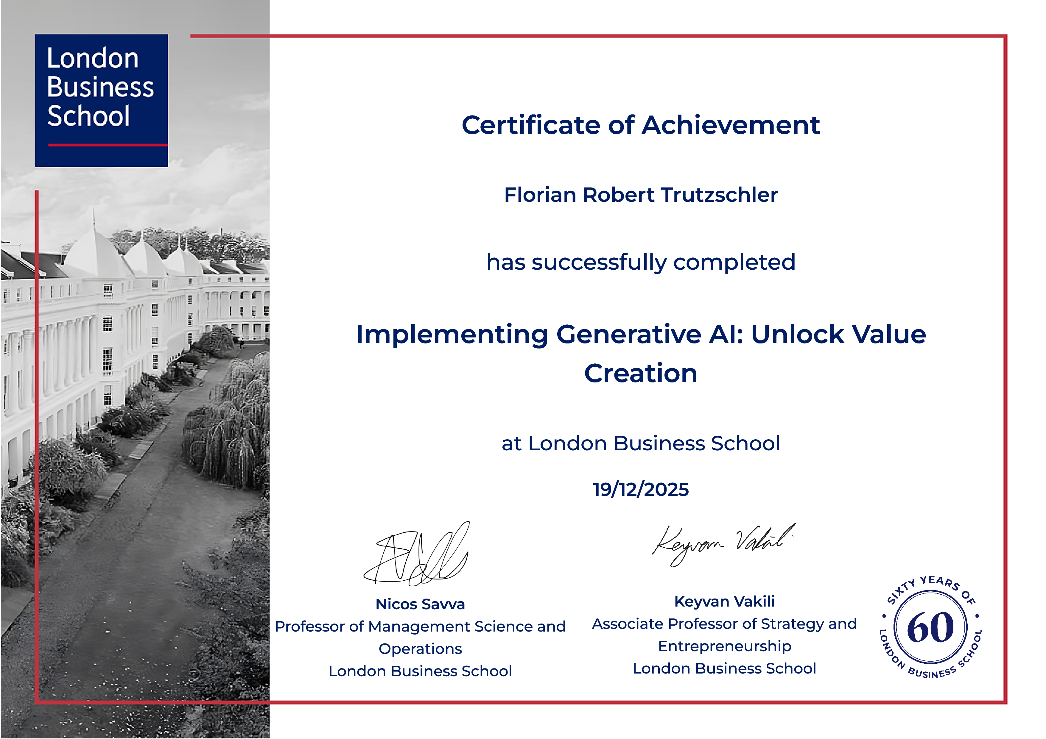 Implementing Generative AI: Unlock Value Creation - LBS